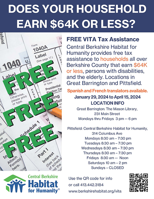 Tax Assistance | Berkshire United Way